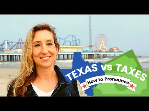 How to Pronounce Taxes vs Texas - YouTube