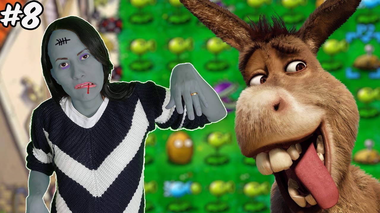 Plants vs.Zombies - Xbox 360 - SOMOS MUITO BURROS - parte 8 - YouTube