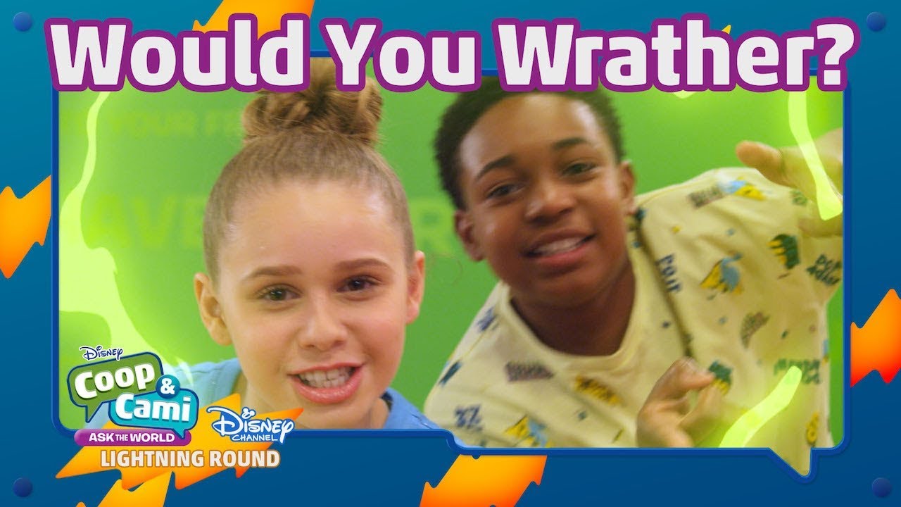 Disney Channel Lightning Round Challenge | Coop & Cami Ask the World ...