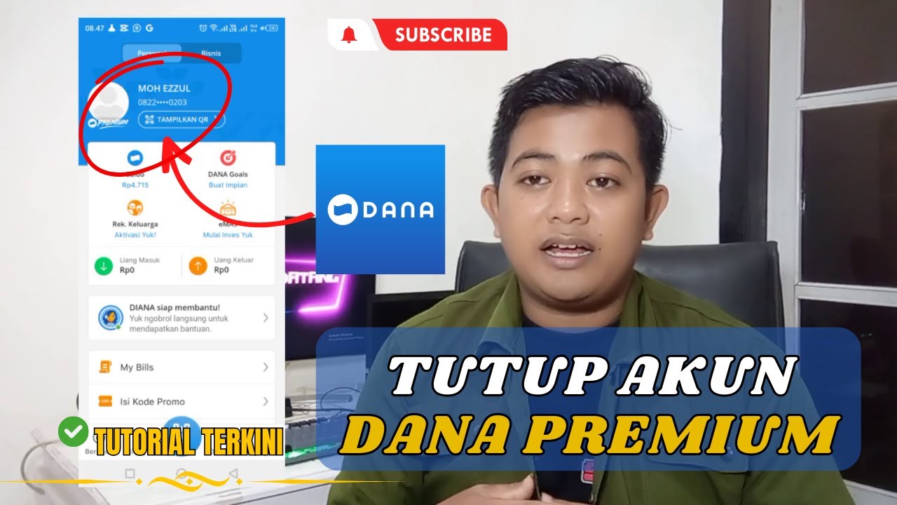 Cara Menutup Akun Dana Premium 2023 Secara Permanen - YouTube
