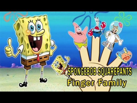 SPONGEBOB SQUAREPANTS Animation Cartoons | Finger Family Song | Nursery ...