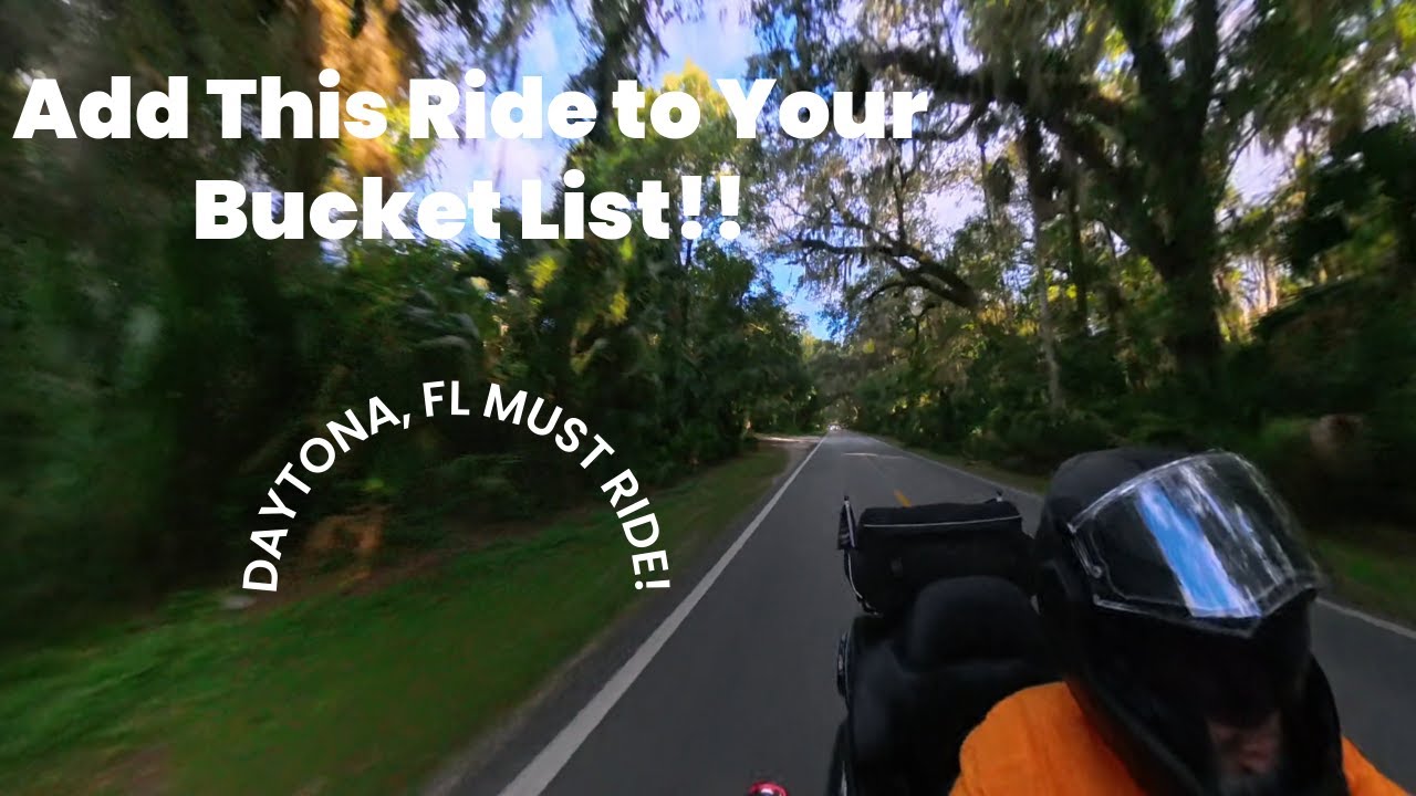 Daytona FL Must Ride for Motorcyclist! - YouTube