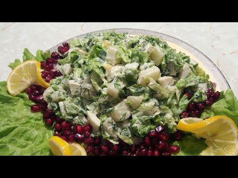 Kahı salatı nece hazırlanır / bol vitaminli , cox ucuz , en asan salat /