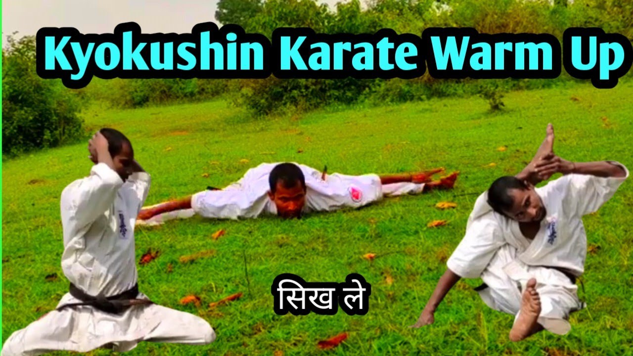 Kyokushin karate Warm up | Karate exercise | Kyokushin karate | Karate ...