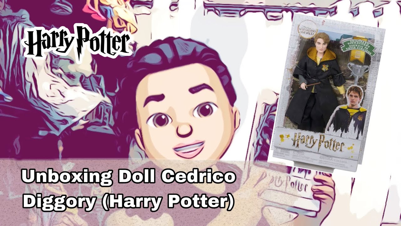 Unboxing boneco do Cedrico Diggory (Harry Potter) - YouTube