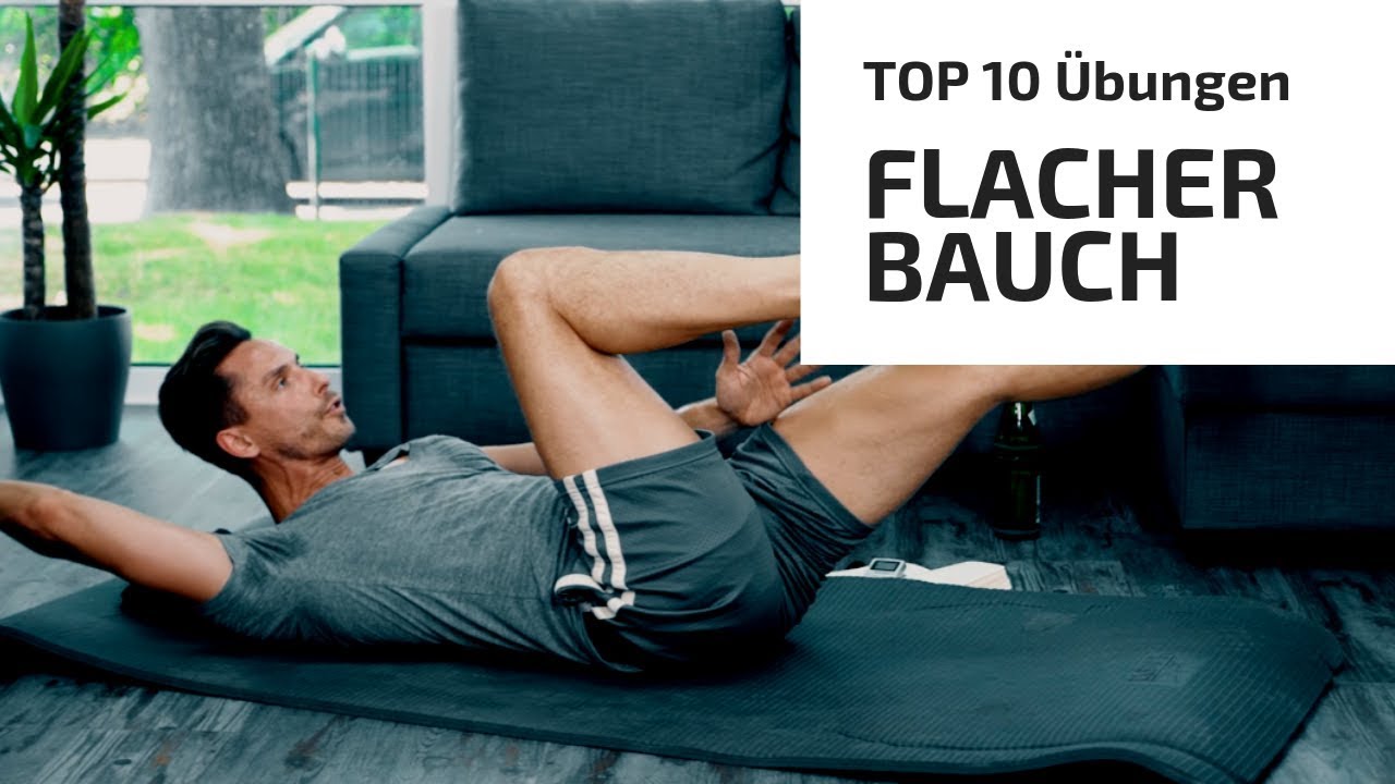 FLACHER BAUCH IN 1 Woche - 10 Übungen von Daniel Lukoschek zum ...