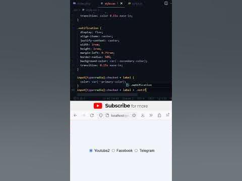 Sliding tabs CSS transitions - YouTube