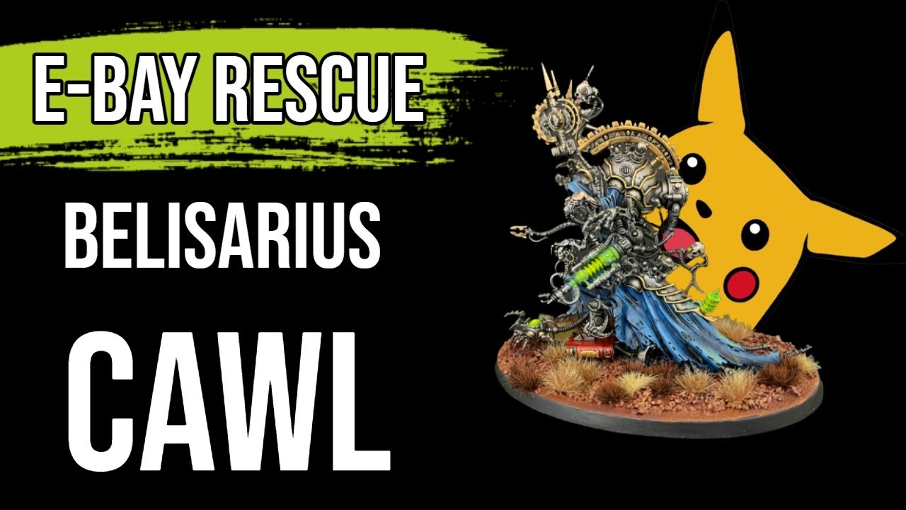 Upgrading Belisarius Cawl | E-Bay Miniature Rescue - YouTube