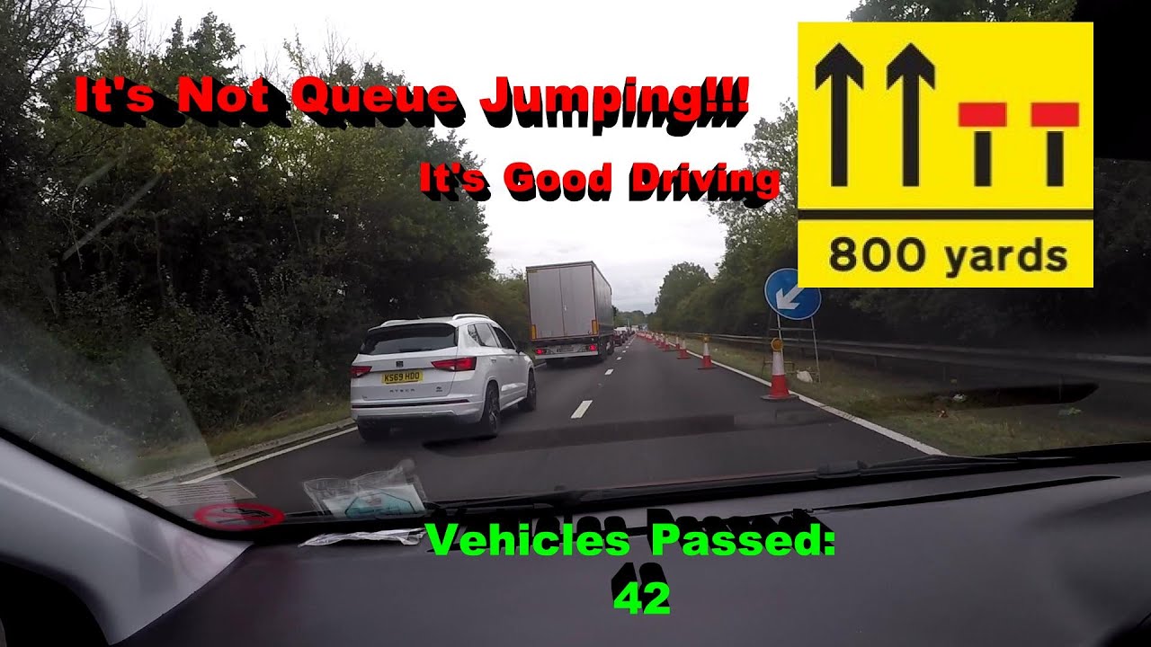 Driving Test Tips #3: Its Not Queue Jumping!!! Its Good Driving - Lane ...