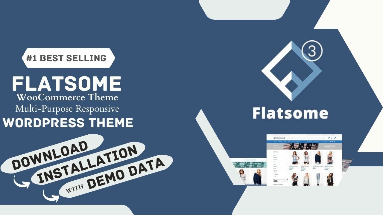 FlatSome WordPress Theme Installation and Demo | how to download flatsome wordpress - YouTube