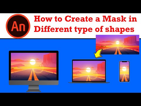 How to Create a Mask in Animate CC | Adobe Animate CC Basic Tutorial ...