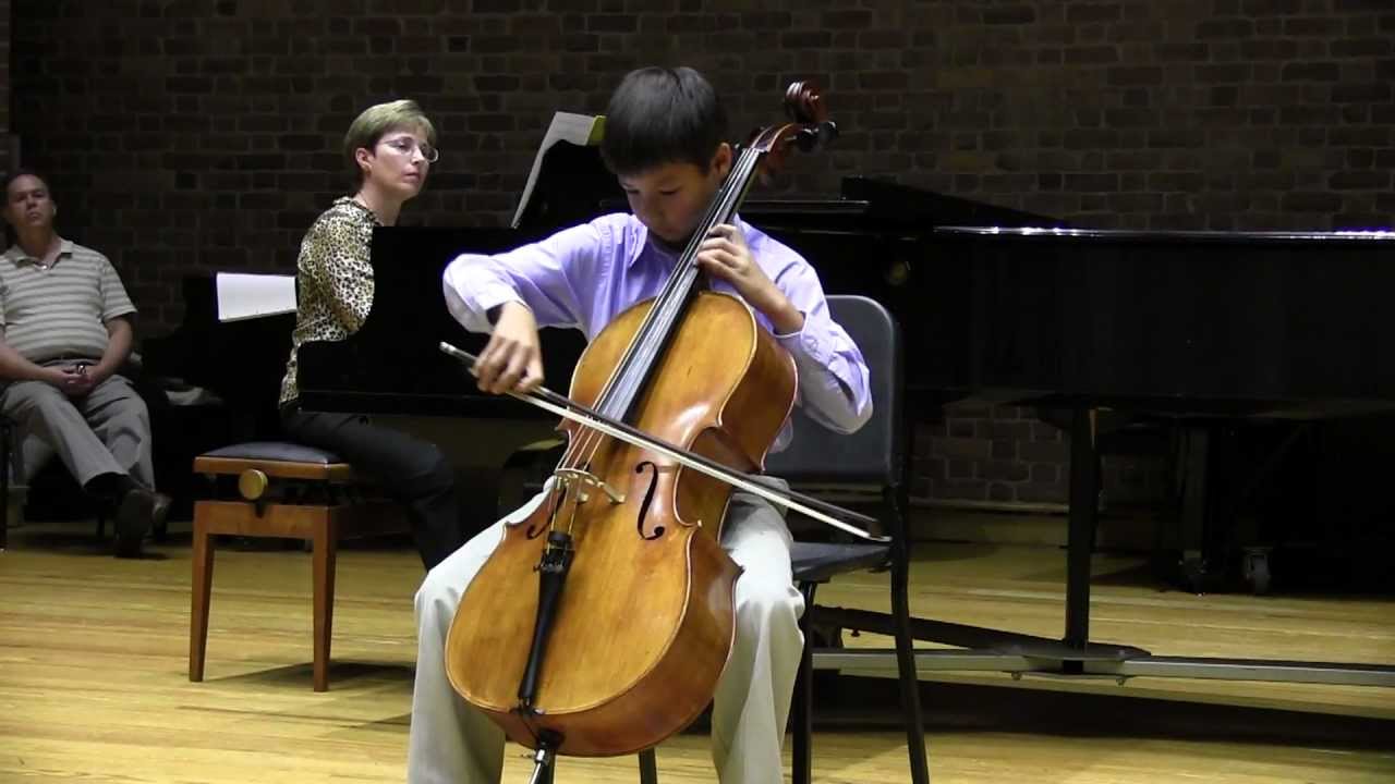 Tarantella for Cello and Piano by Squire - YouTube