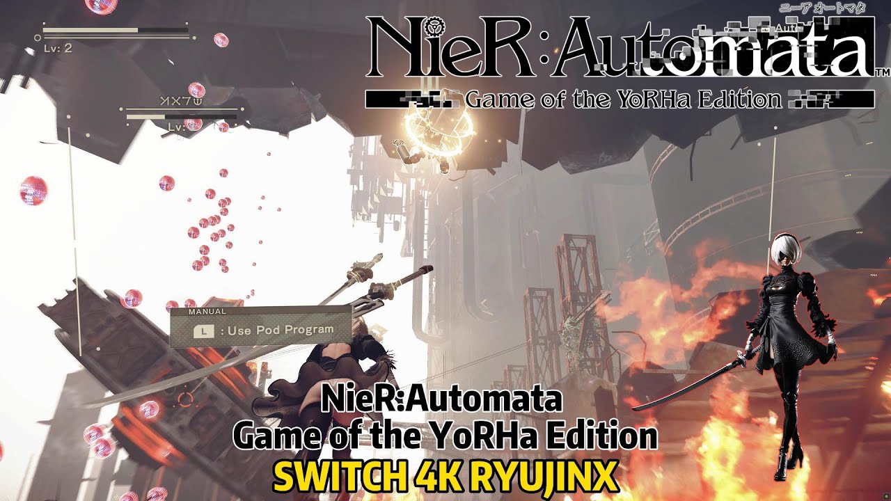 NieR:Automata Game of the YoRHa Edition / RTX 3090 4K ultra / RYUJINX ...