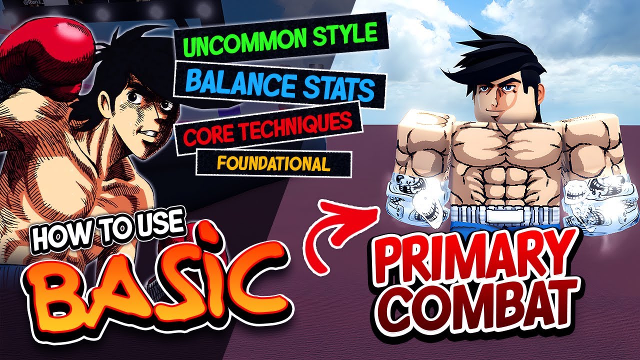 HOW TO USE BASIC STYLE IN UNTITLED BOXING GAME - YouTube