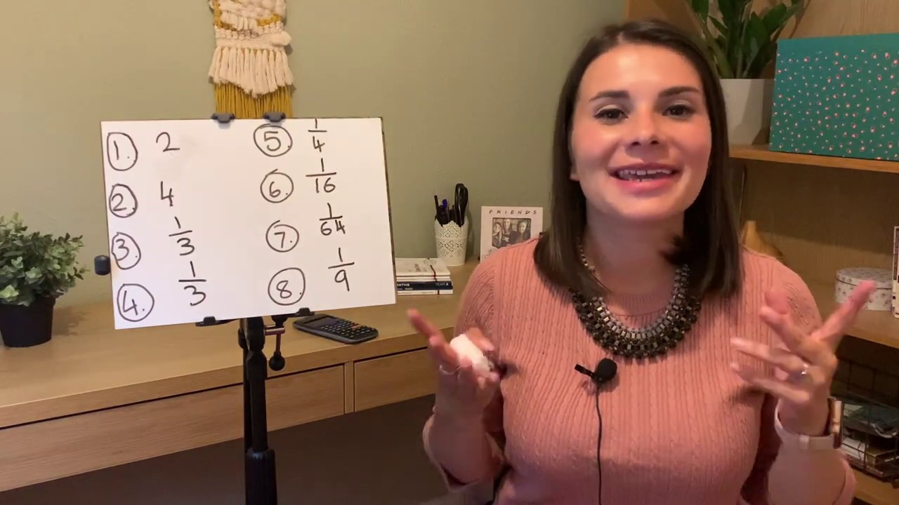 Mrs Scott's Maths - Lesson 4 - Negative and Fractional Indices - YouTube