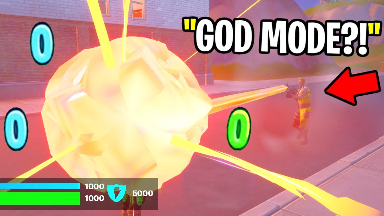 GOD MODE Glitch In Fortnite! - YouTube