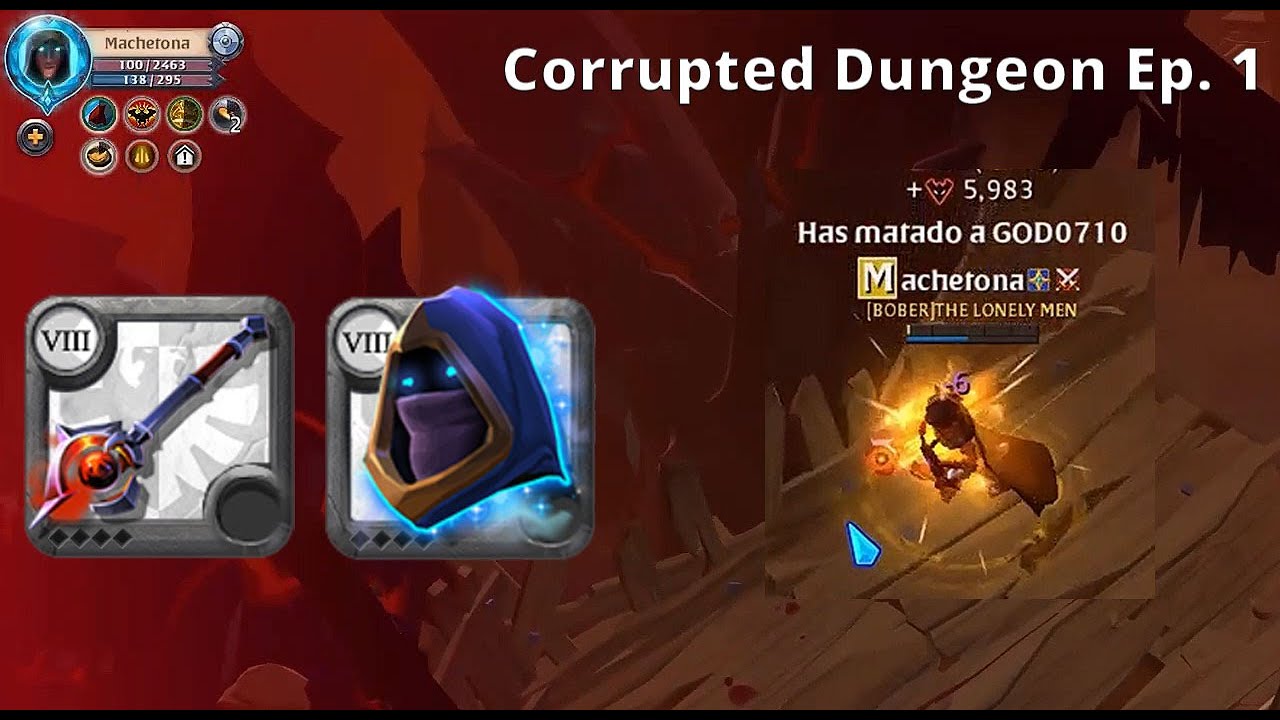 One Handed Cursed Staff - Corrupted Dungeons Ep. 1 | Albion Online ...