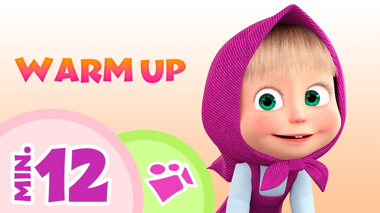 TaDaBoom English ️ Warm up ️ Collection of kids' songs 🎵 Masha and the ...