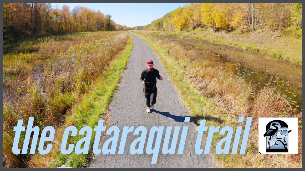 Running one of the most amazing trails in CANADA. The CATARAQUI TRAIL ...