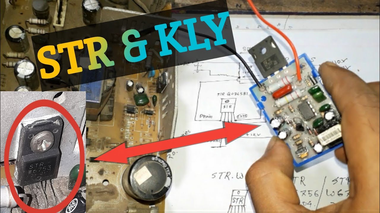 Crt Tv STR এর পরিবর্তে KLY Module কি ভাবে লাগাতে হয়। শিখে নিন। - YouTube