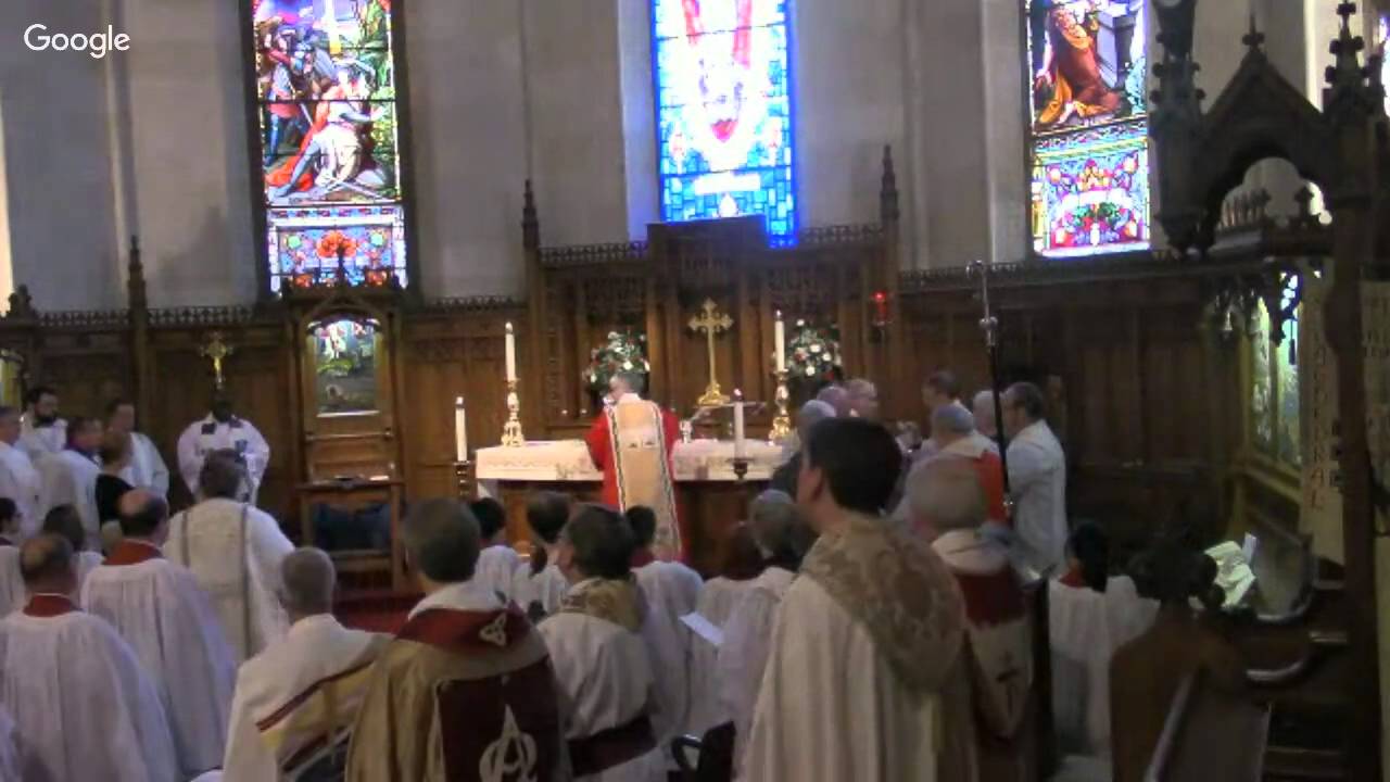 Retirement Celebration Eucharist service for Bishop Terry Dance - YouTube