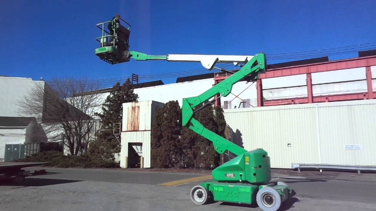 2007 JLG E400A NARROW ARTICULATING ELECTRIC BOOM LIFT - EQUIPMENT ...