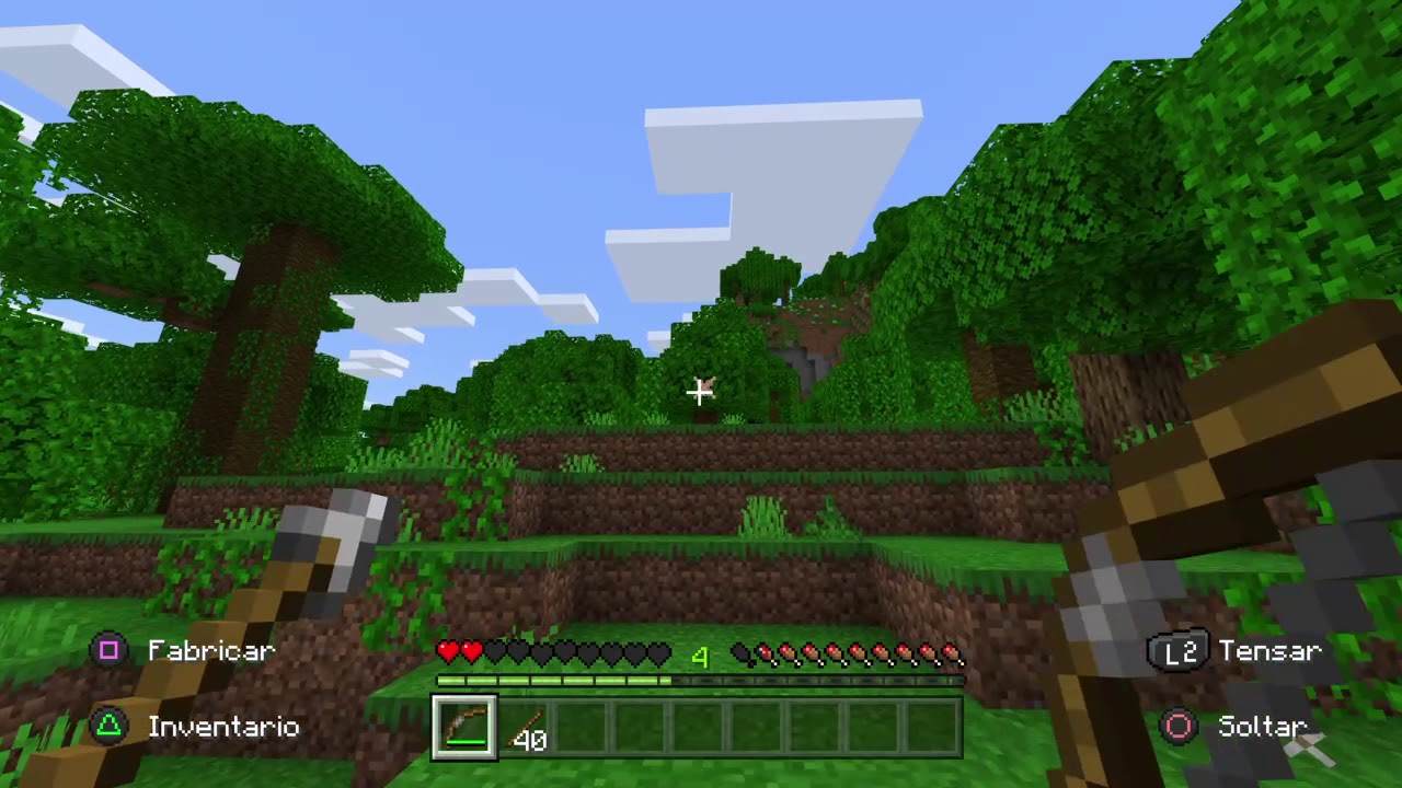 Como hacer un ARCO en MINECRAFT | Videojuegos World - YouTube