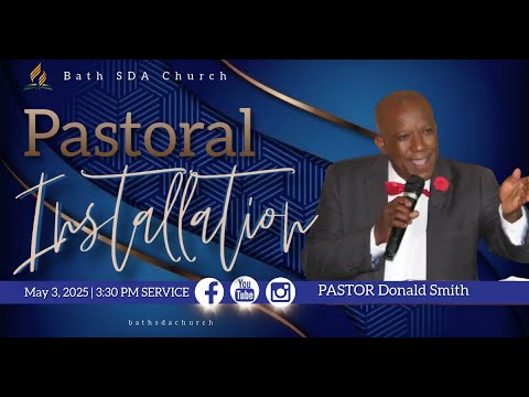 Pastoral Installation | Pastor Donald Smith| May 3, 2025 - YouTube