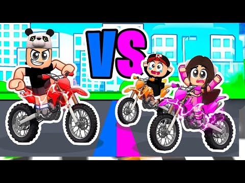 EN HIZLI MOTOR KİMDE? 🏍 KIZLAR vs ERKEKLER KAPIŞMASI - Roblox Driving Empire