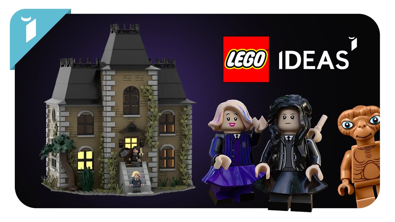 Merlina, E.T, Los Locos Addams y más en LEGO Ideas 💡🧛🏻‍♂️🤯 - YouTube