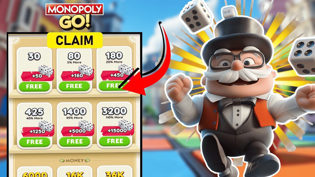 Monopoly Go Hack - How To Get 9999 Free Dice Using This Glitch (iOS ...