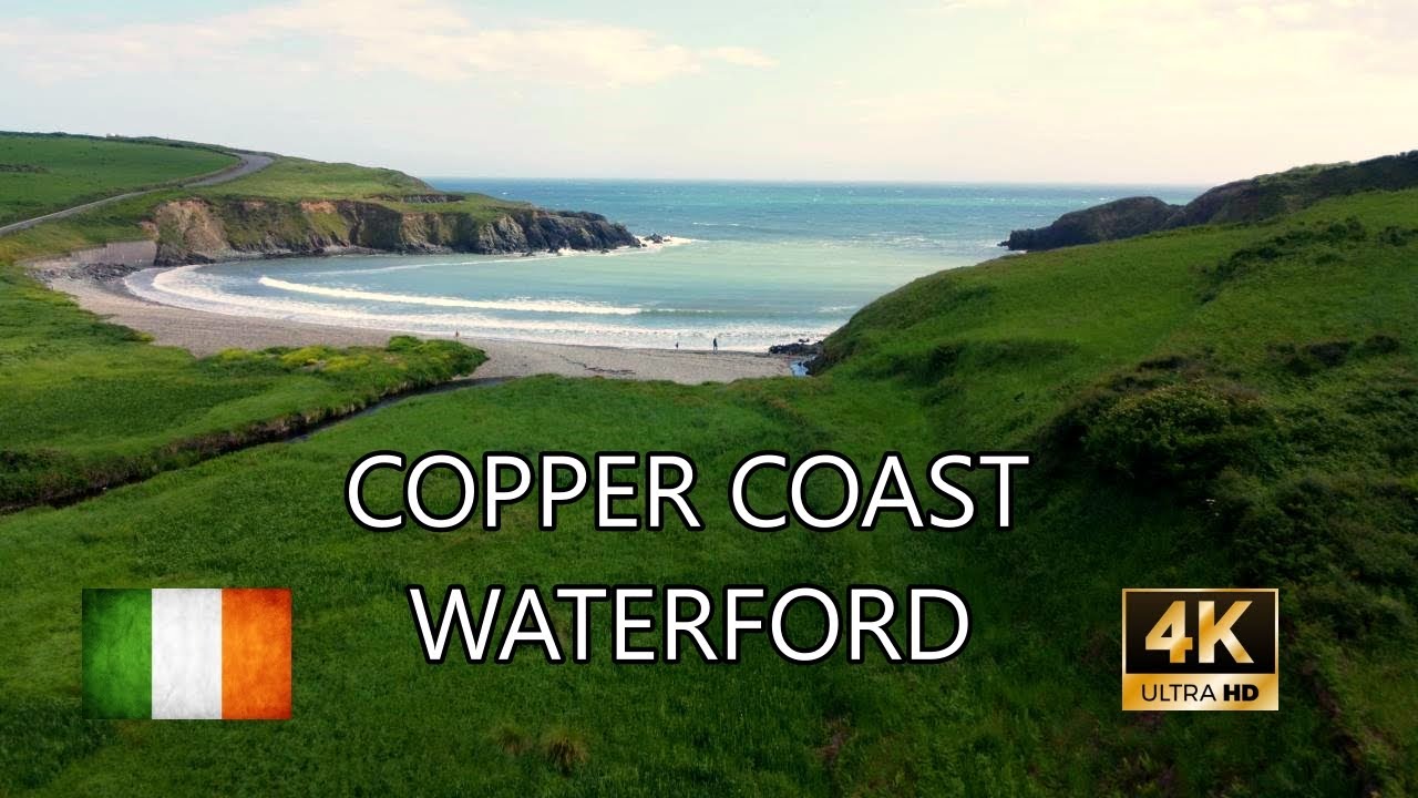 Copper coast, County Waterford, Ireland - 4K DJI mini 2 Drone Footage ...