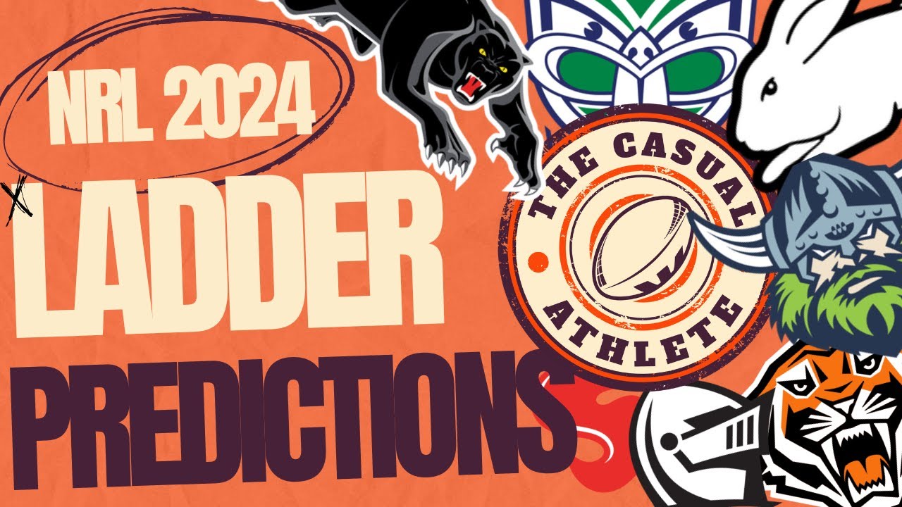 NRL 2024: Ladder Predictions - YouTube