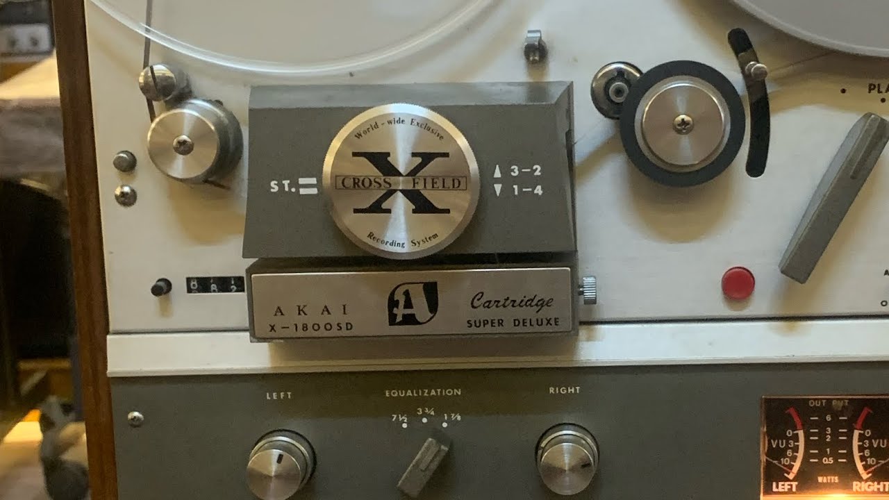 Akai x-1800SD Huyền thoại tel 0913291531 - YouTube