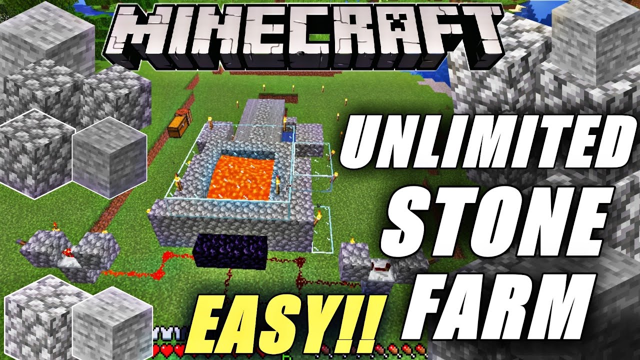 AUTOMATIC STONE MAKER | ULTIMATE GUIDE | DAY - 4 | MINECRAFT - YouTube