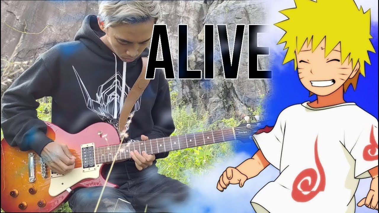 ALIVE - Raiko [Ost Naruto] Guitar Cover | Kordter Production - YouTube