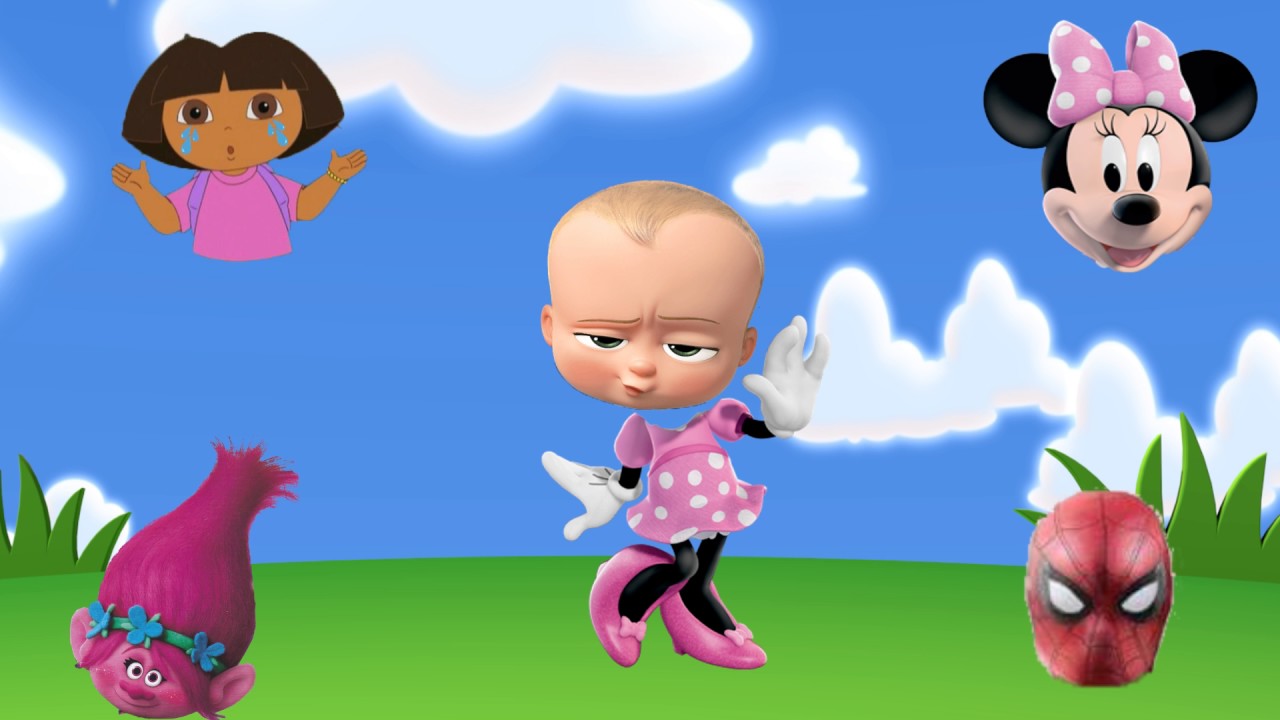 Wrong Heads Mickey Mouse Clubhouse Boss Baby Spiderman Dreamworks ...