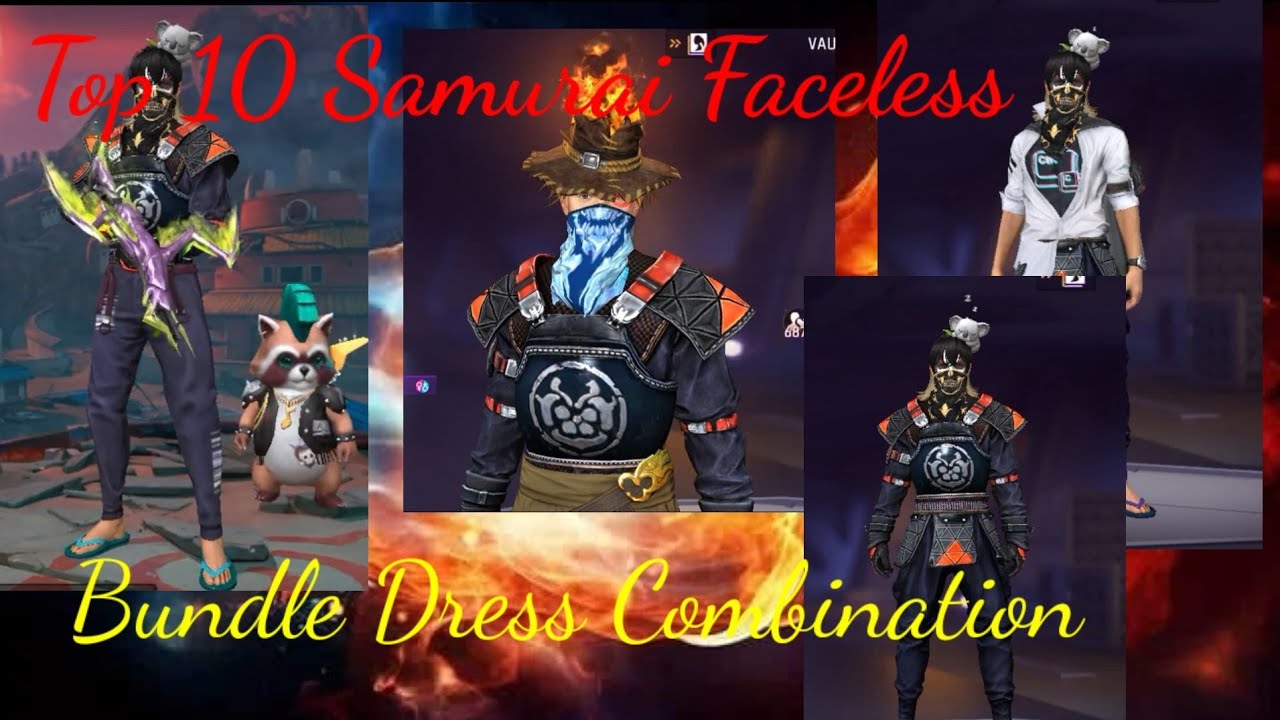 Top 10 Samurai Faceless Bundle Combination/FF Token Bundle Combination ...