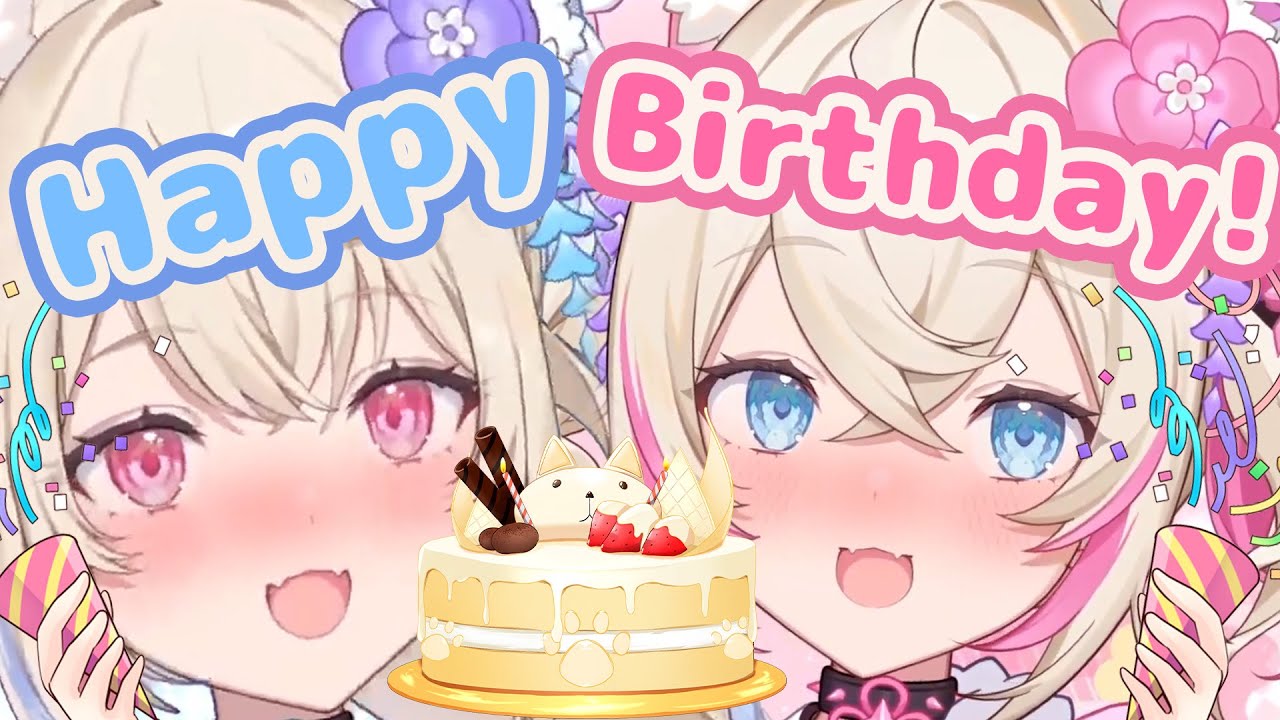 FuwaMoco Happy Birthday!!! - YouTube