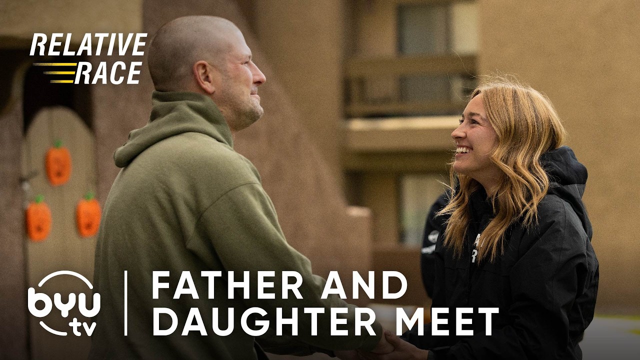 Daughter and Father Meet For The First Time | Relative Race | BYUtv ...