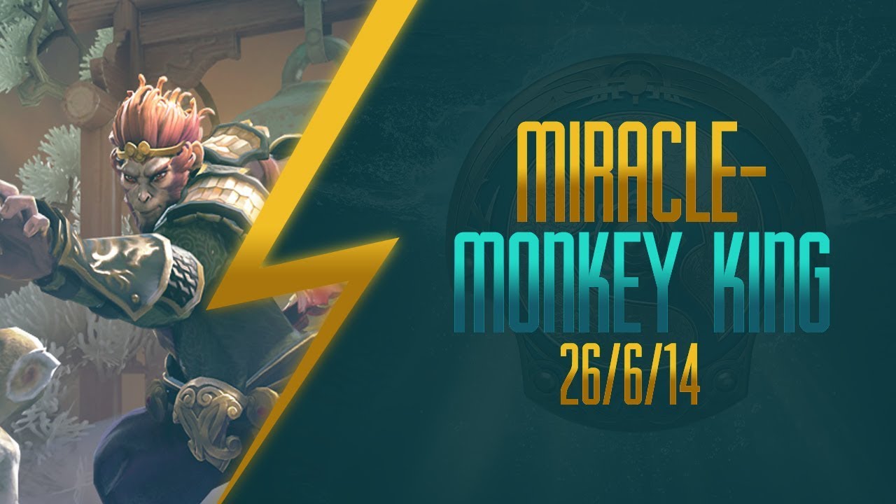 Miracle- Monkey King 26/6/14 6445 MMR Dota2 Best MMR Ranked Full ...