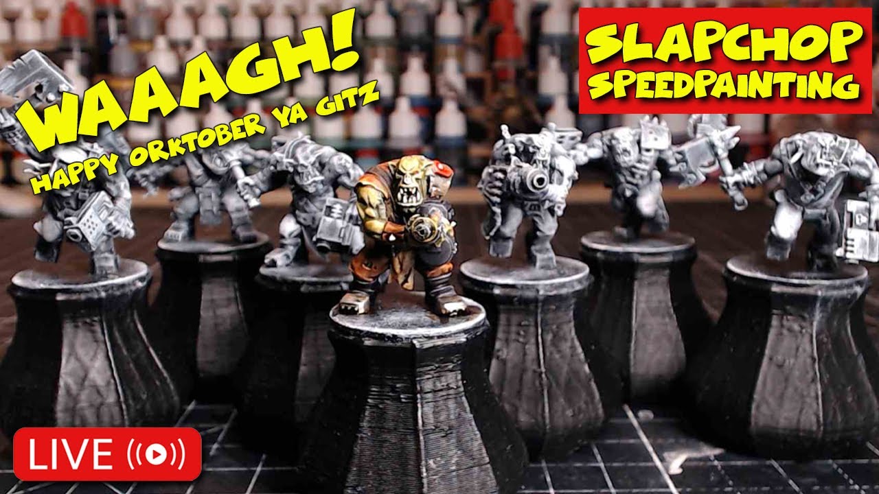 Live - Should you use Slap chop painting technique Warhammer Miniatures ...