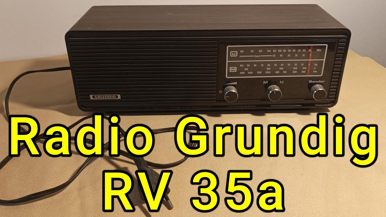 Grundig Radio Repair - How Repair Your Grundig Radio 1970 Tutorial ...