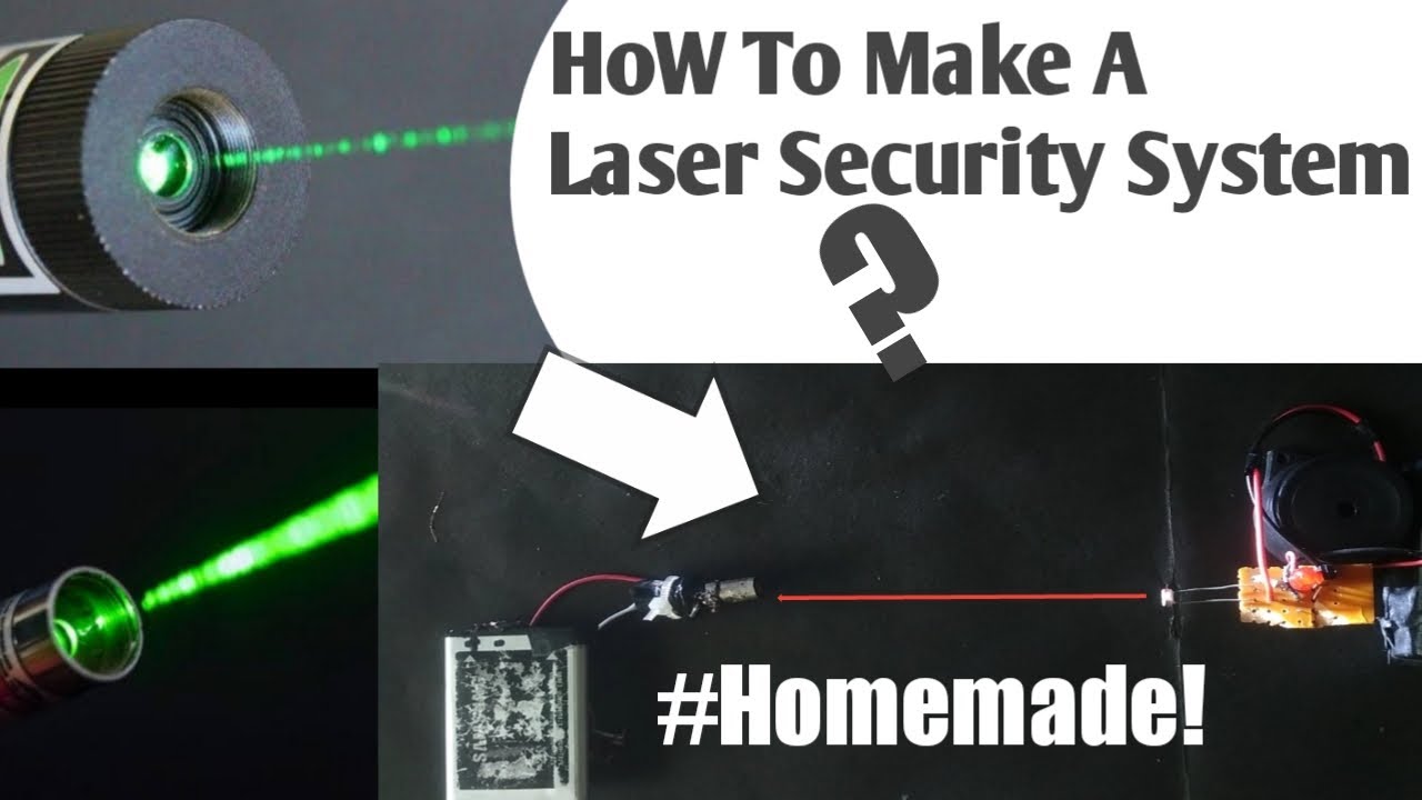 🔥🔥How to make a Darkness sensor at home|| Light sensor||Laser Security ...