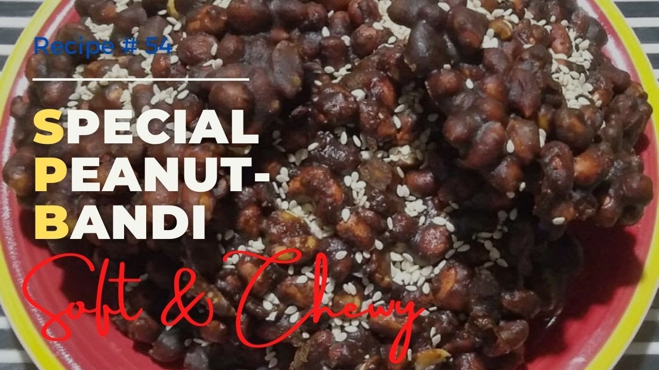 SPECIAL PEANUT-BANDI / Soft and chewy - YouTube