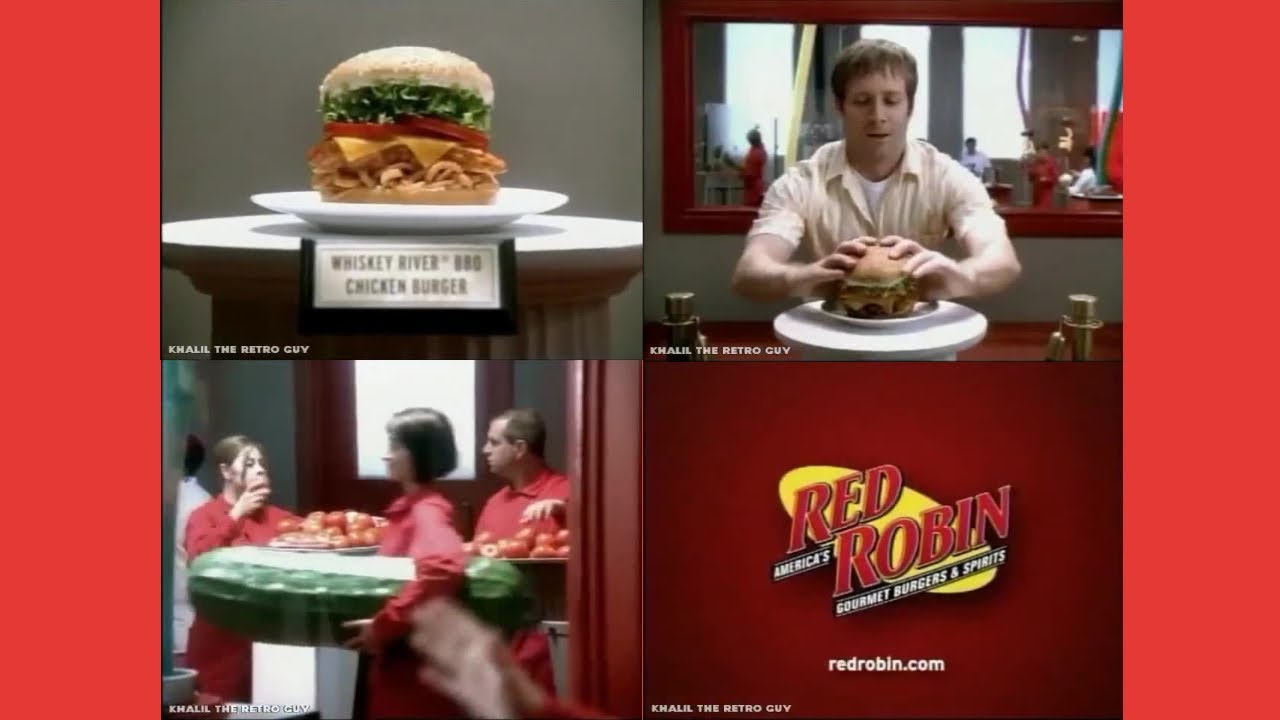 Red Robin commercial - Dye Pack (August 2007, America) - YouTube