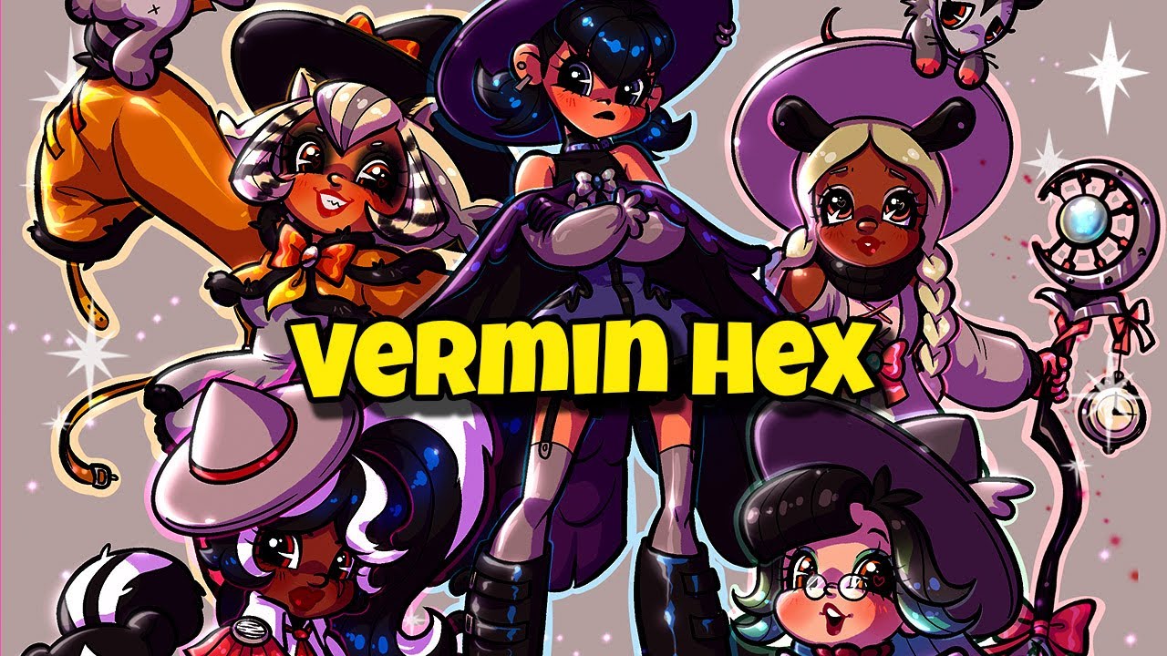 Speed Draw: Vermin Hex August Sticker Tales Rewards - YouTube