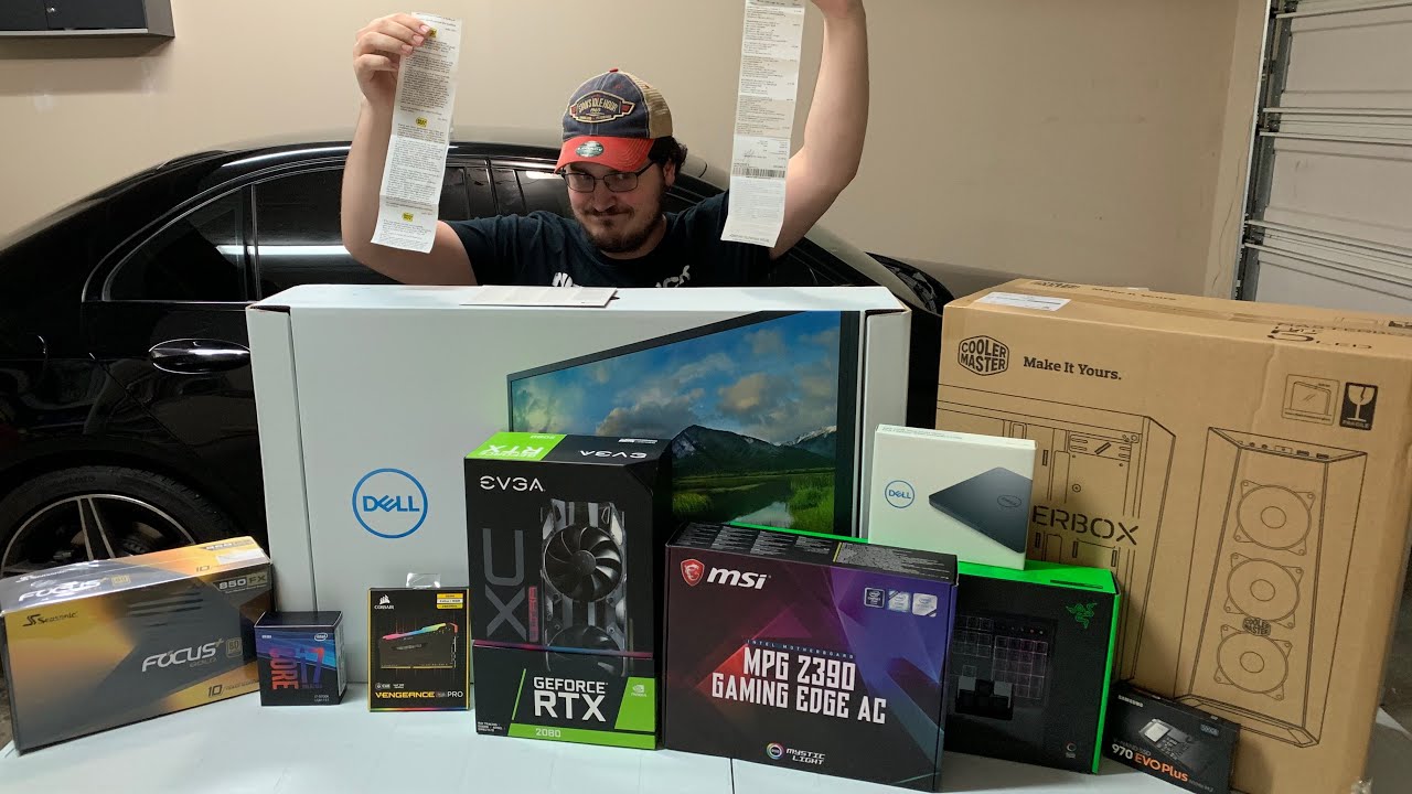 Building My First Custom Gaming PC - YouTube