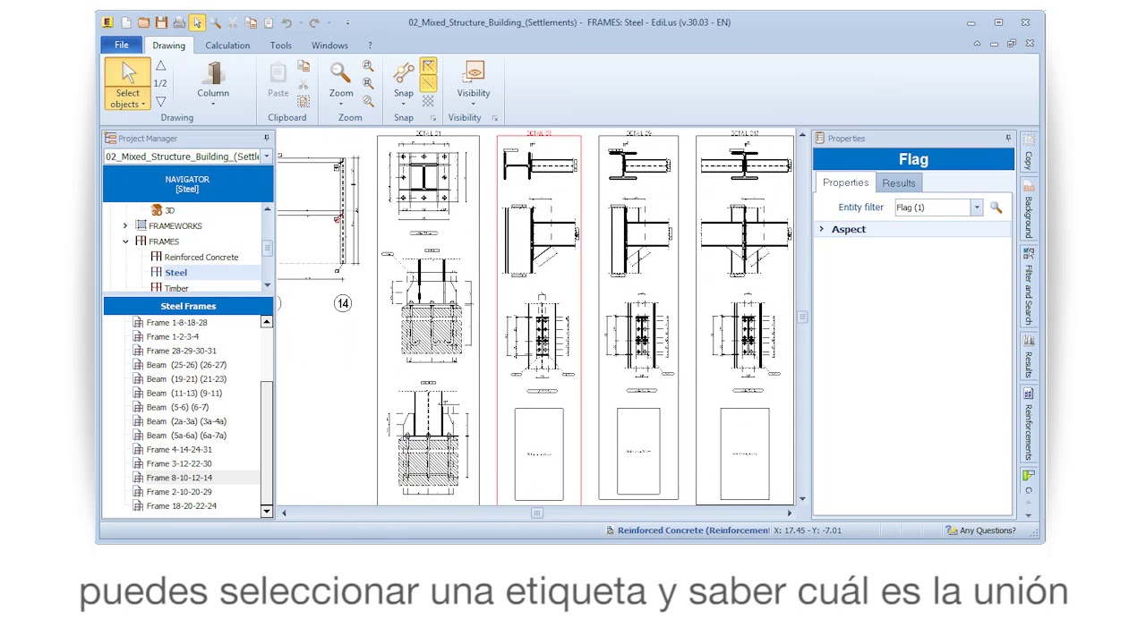 Tutorial de EdiLus - Los planos ejecutivos de las estructuras en acero - ACCA software - YouTube