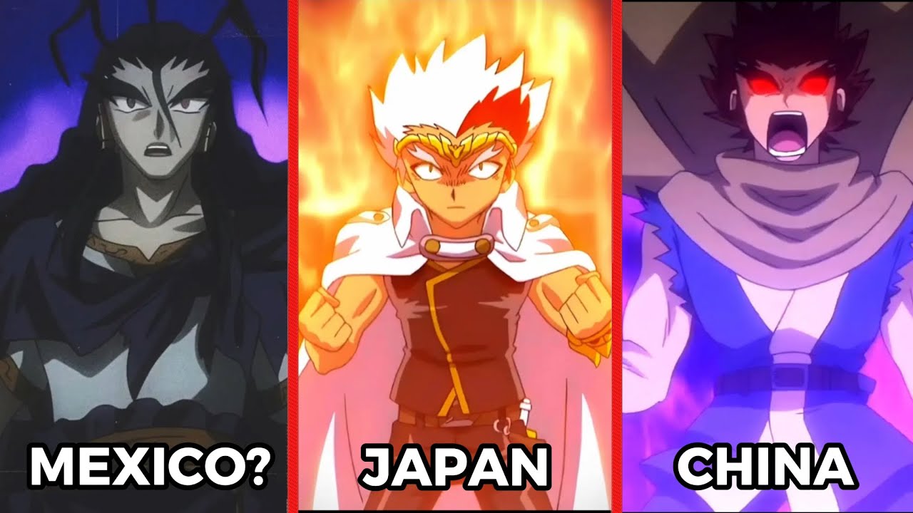 Who is the STRONGEST Blader from EVERY COUNTRY in the Metal Series ...